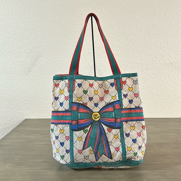 Brighton | Bags | Brighton Love Joy Shopping Tote Bag Tom Clancy Design ...